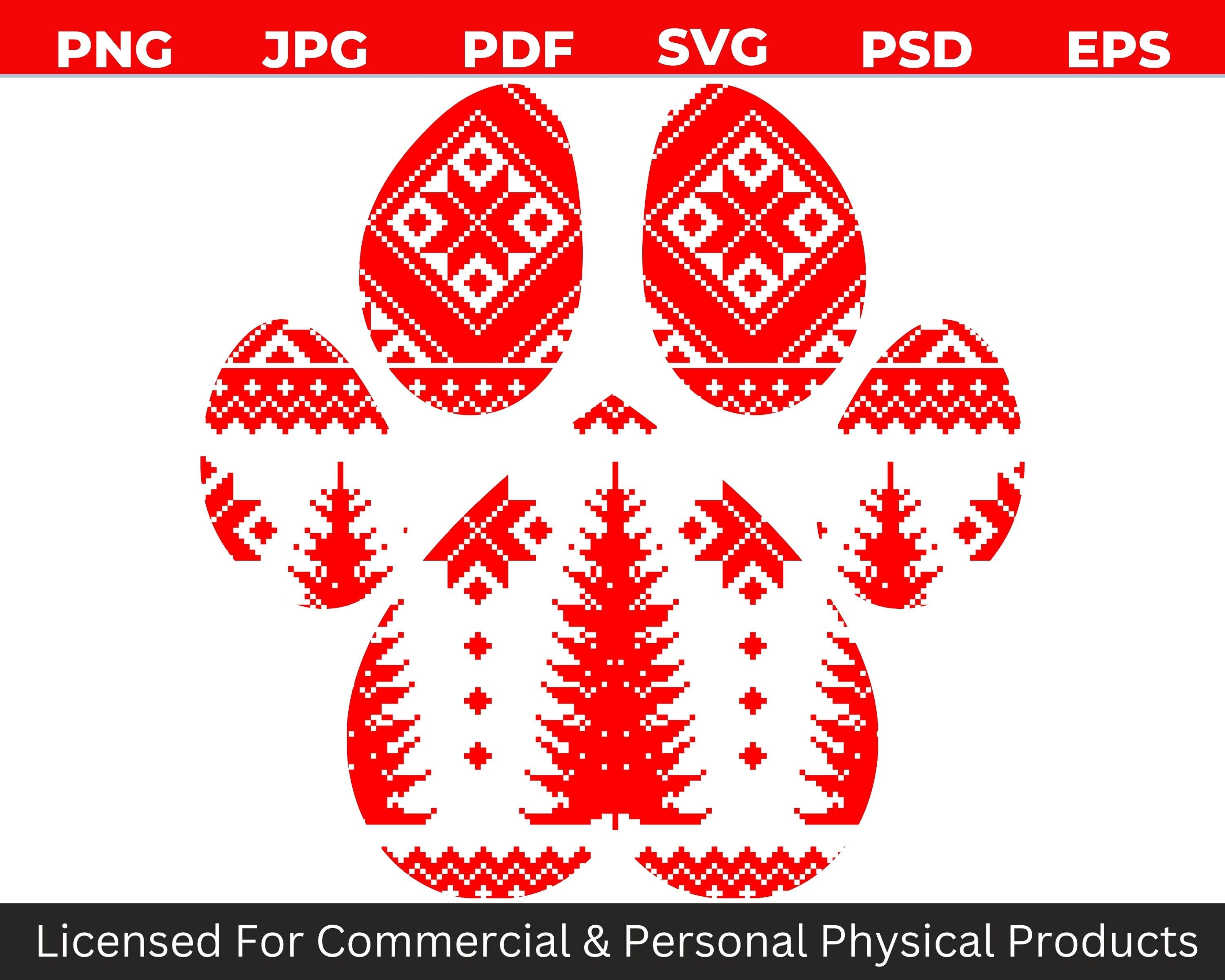 Winter Snowflake Dog Paw Prints SVG PNG JPG Digital Bundle Dog Mom Svg ...