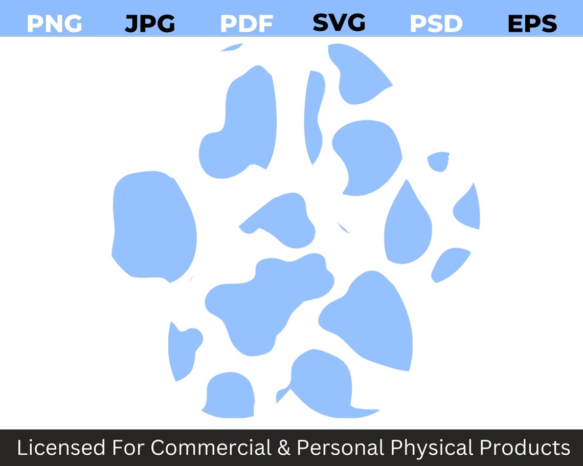 Cow Hide Dog Paw Prints SVG PNG JPG Digital Bundle Dog Mom Svg Dog Mom ...