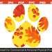 Fall Paw Prints SVG PNG JPG Digital Bundle Dog Mom Svg Dog Mom Png Pet ...