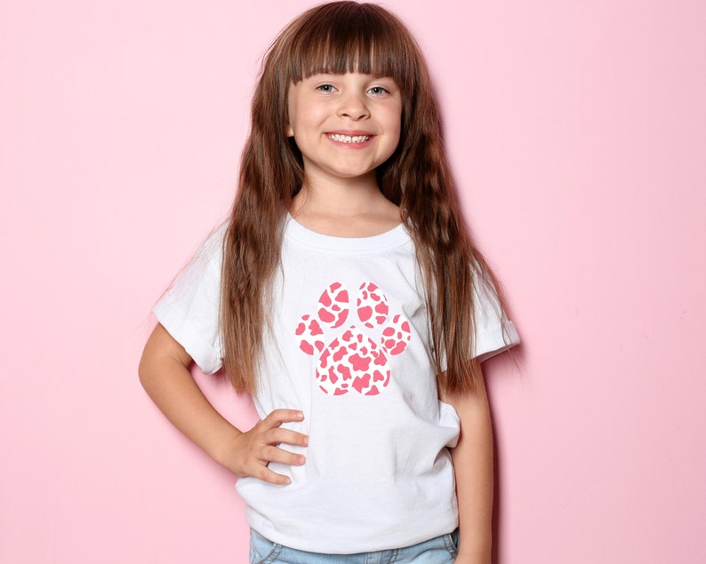 Cow Hide Paw Prints SVG PNG JPG Bundle Paw Prints Clipart - Etsy