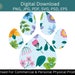 Spring Season Paw Prints SVG PNG JPG Bundle Paw Prints - Etsy