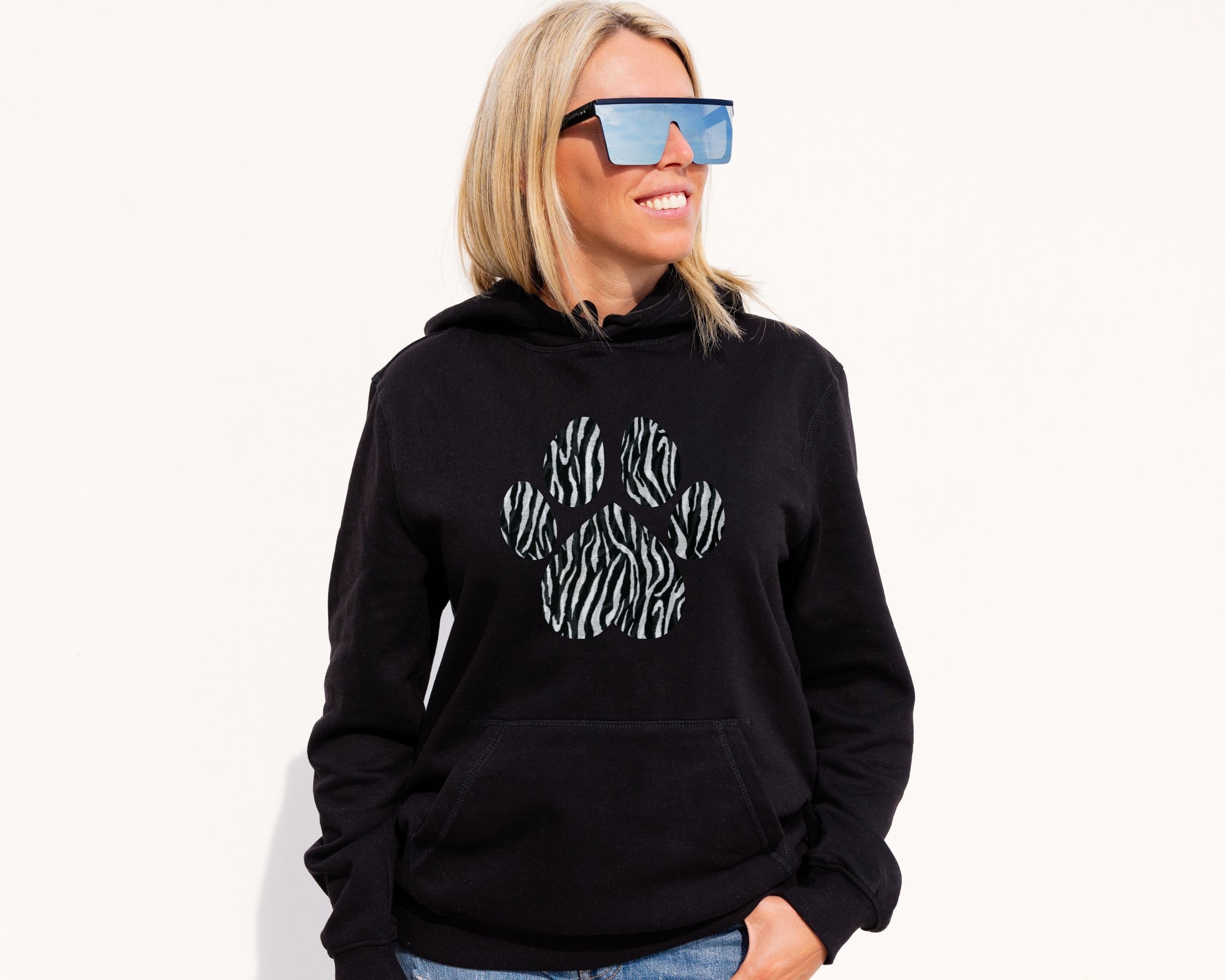 Zebra Stripes Paw Prints SVG PNG JPG Bundle Paw Prints - Etsy Australia