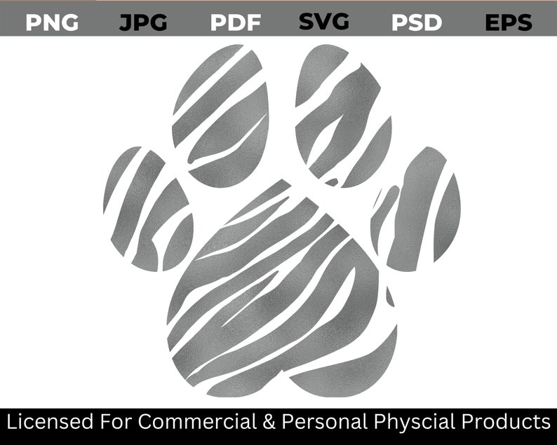 Zebra Paw Prints SVG PNG JPG Digital Bundle Dog Mom Svg Dog Mom Png Pet ...