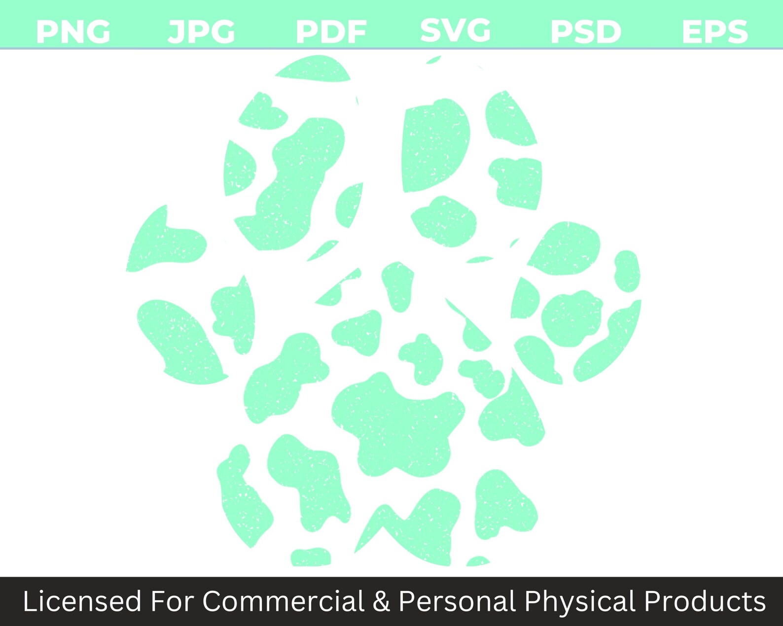 Cow Hide Dog Paw Prints SVG PNG JPG Digital Bundle Dog Mom Svg Dog Mom ...