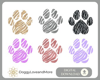 Spring Paw Prints SVG PNG JPG Digital Bundle Dog Mom Svg Dog Mom Png ...