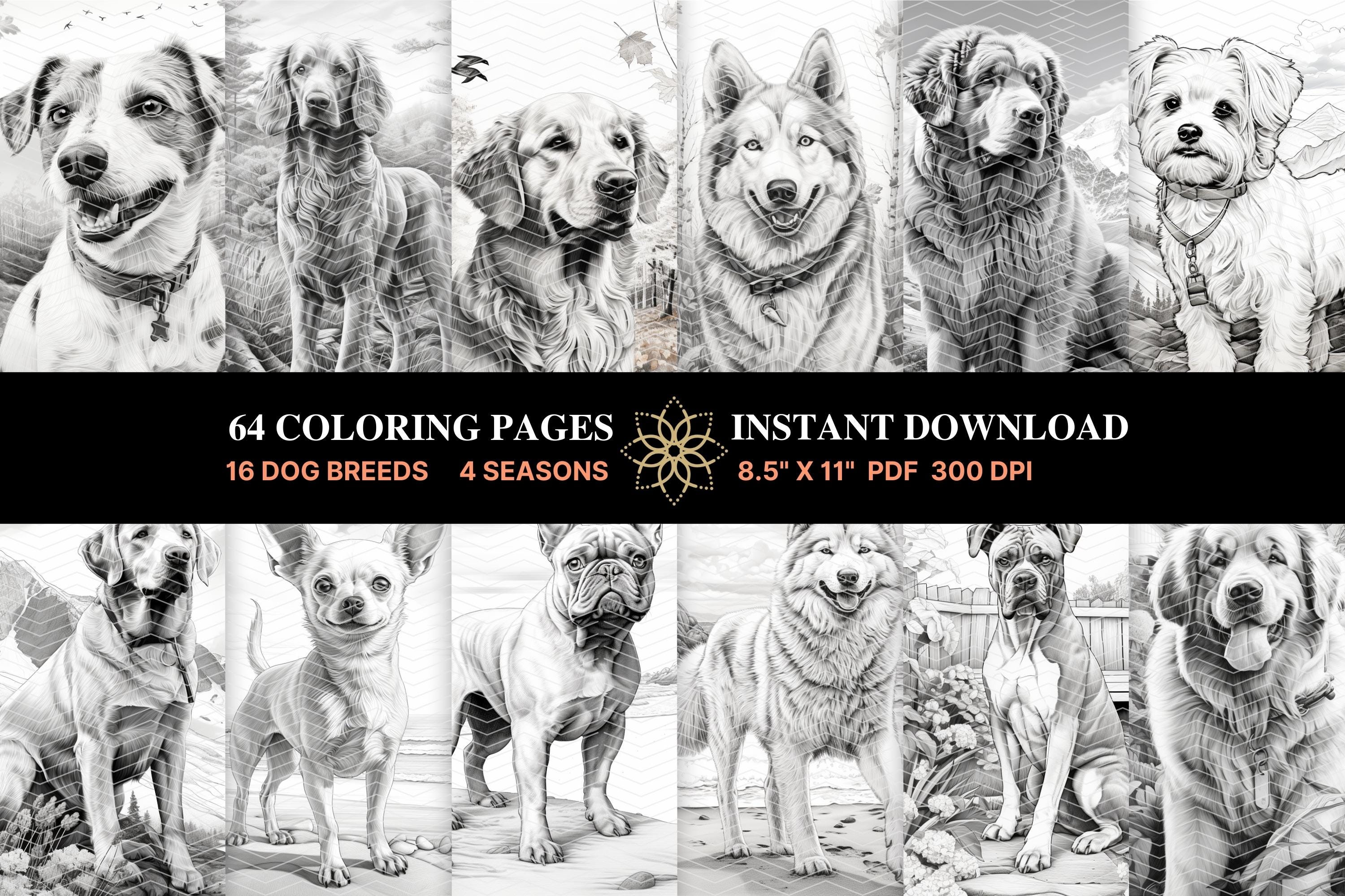 Printable Dog Coloring Pages | Printable Coloring Pages | Animal ...