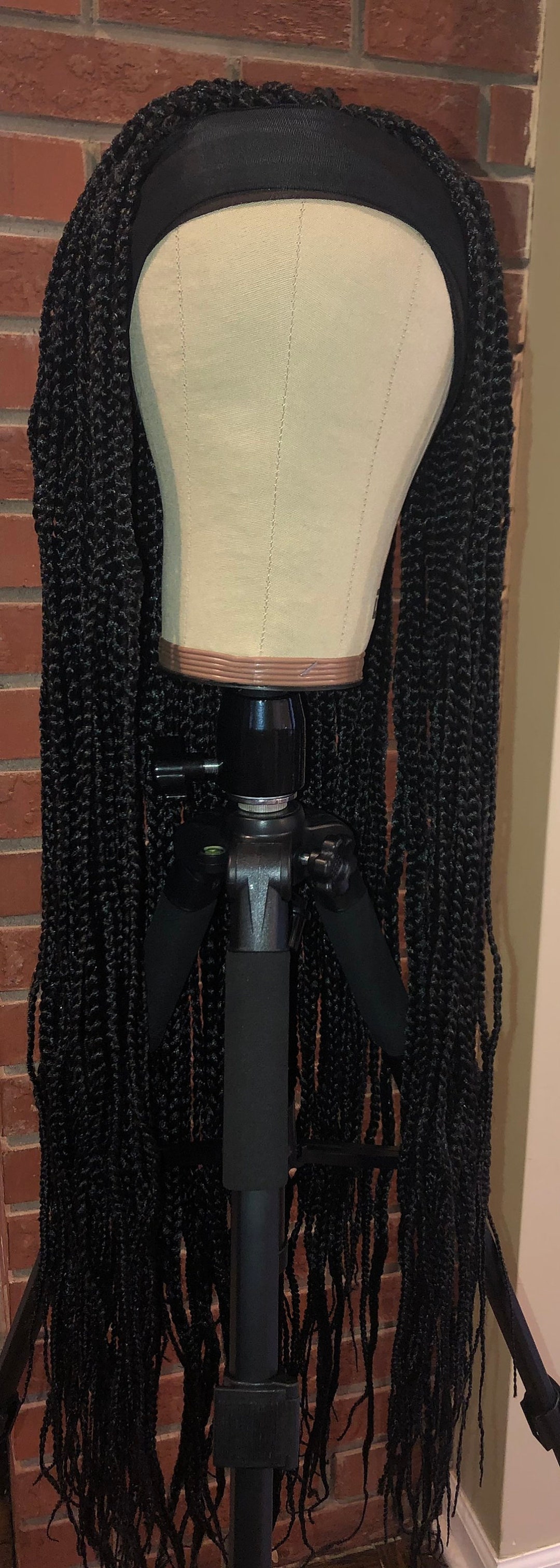 Box Braid Headband Wig - Etsy