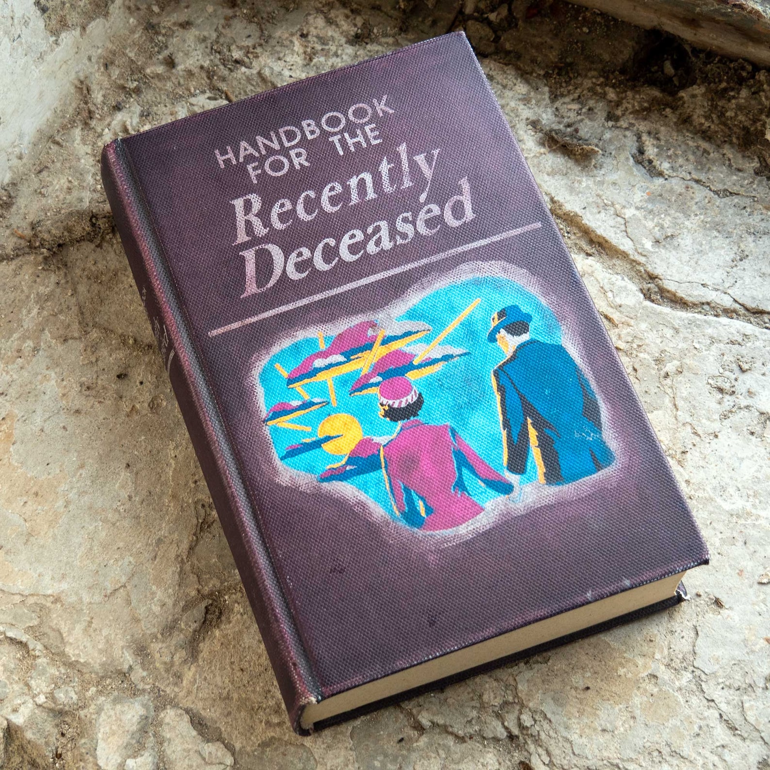 Handbook for the Recently Deceased – Replica – Fabric Cover – Real Book ...