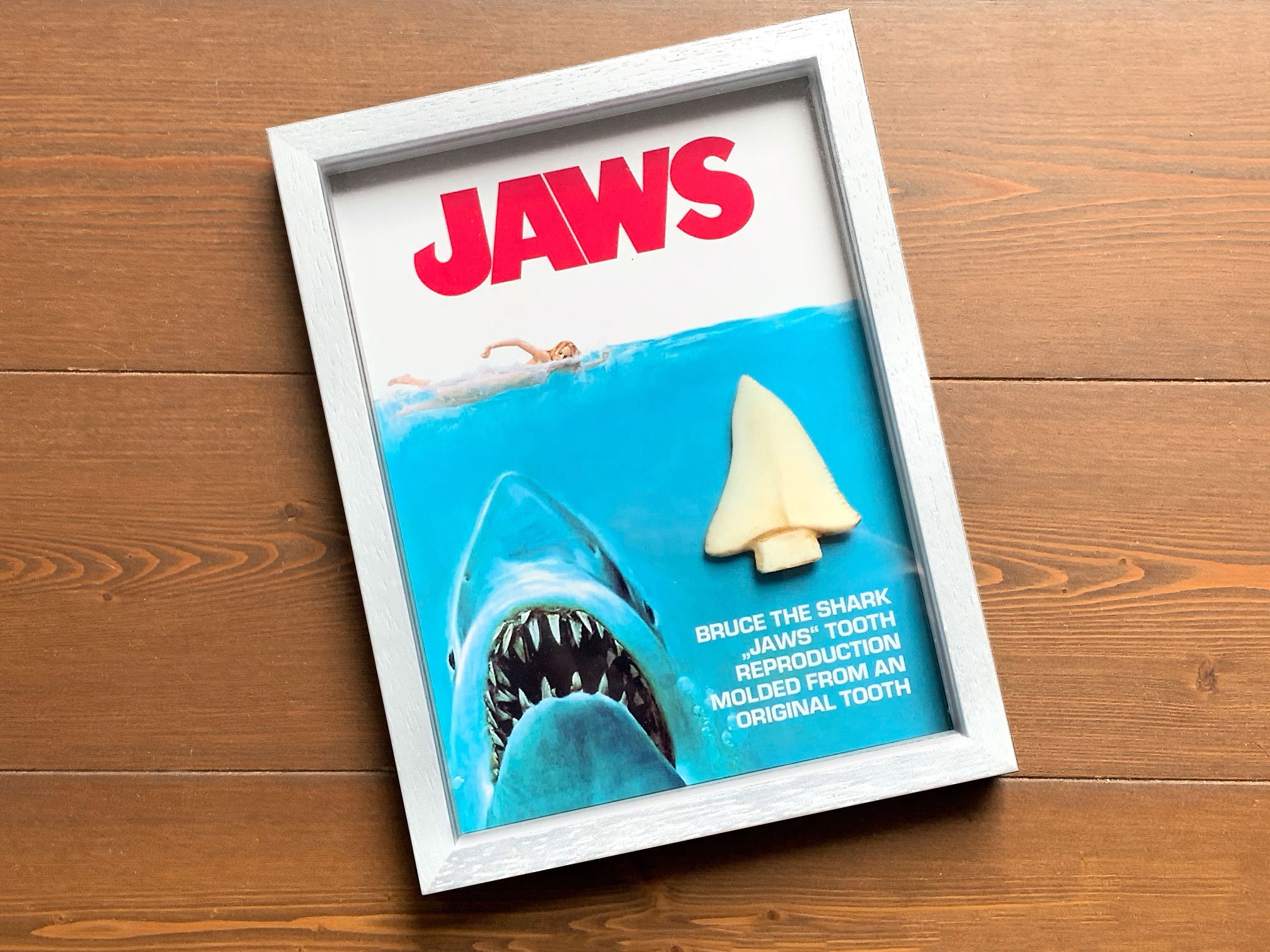 JAWS Jaws Replica of an Original Shark Tooth From the Film in 3D Object ...