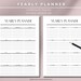 PLANNER BUNDLE Printable, Yearly, Monthly, Weekly, Daily Planners to Do ...