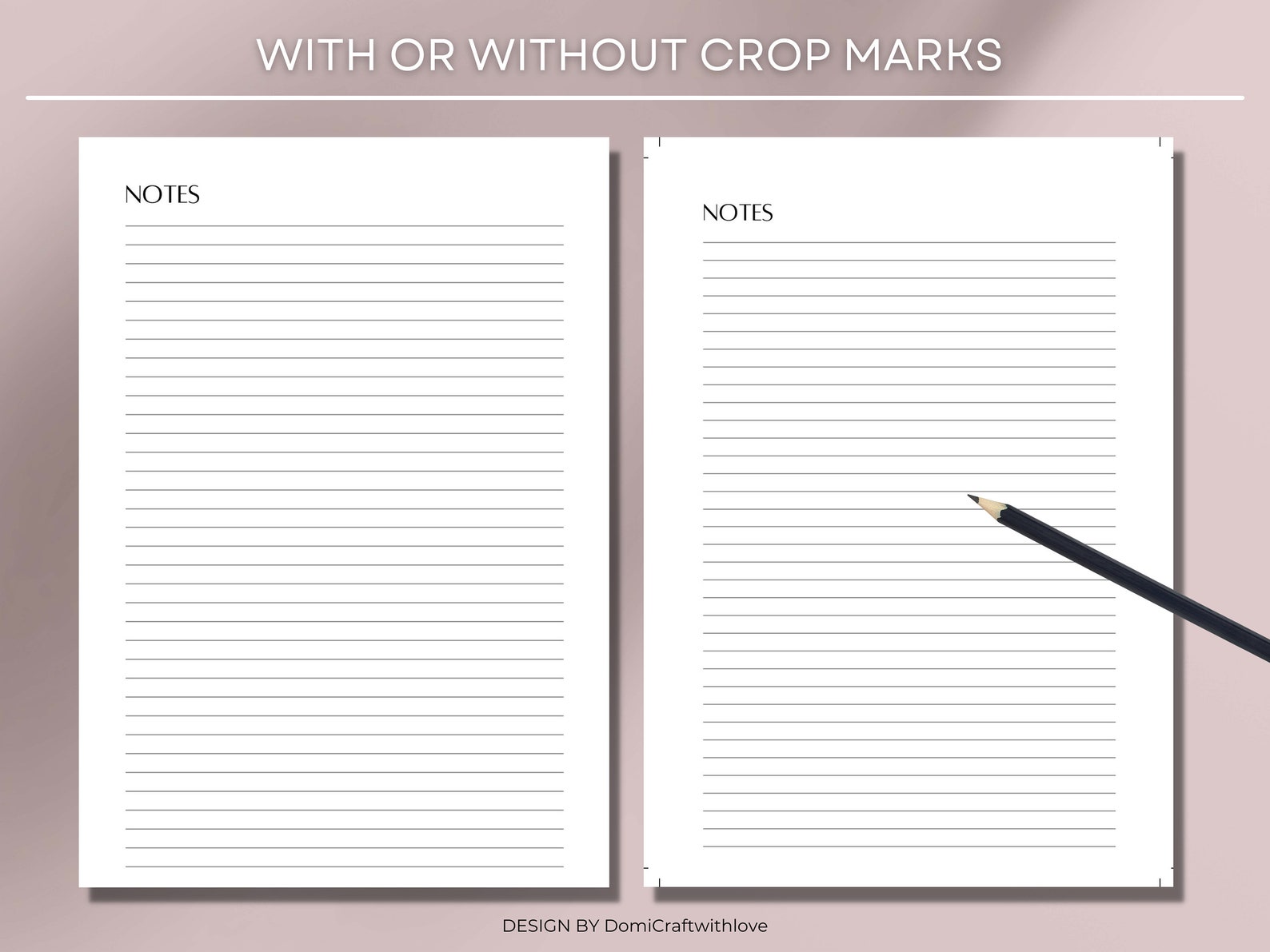 TO DO LIST Notes Lines Notes Dots Printable Pdf Task - Etsy