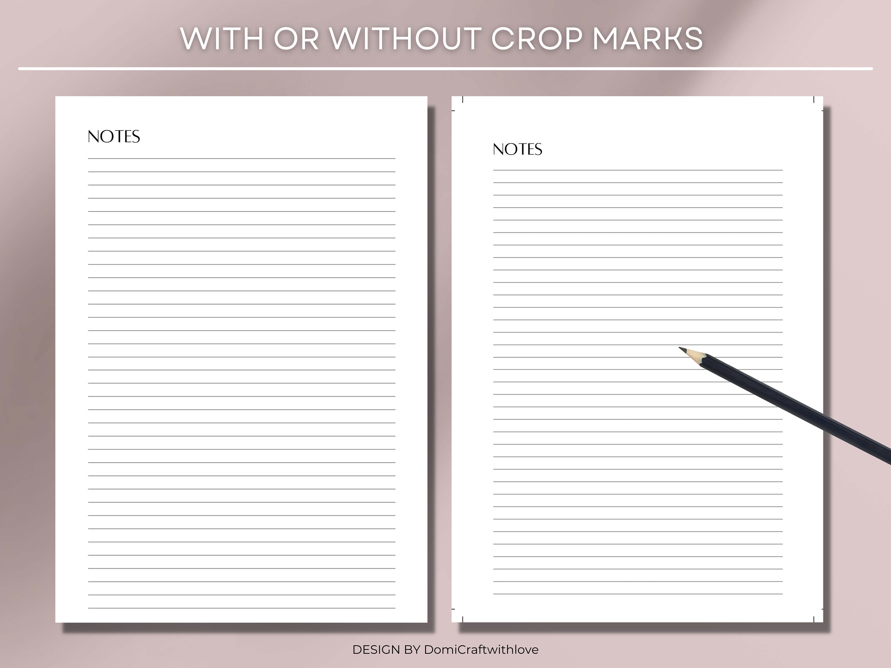 TO DO LIST Notes Lines Notes Dots Printable Pdf Task - Etsy