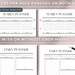 PLANNER BUNDLE Printable, Yearly, Monthly, Weekly, Daily Planners to Do ...