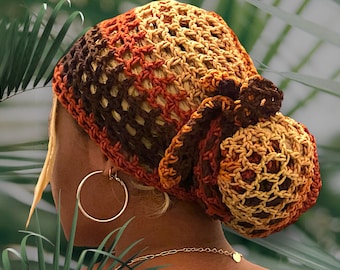 Mesh Durag/headwrap Crochet Pattern - Etsy