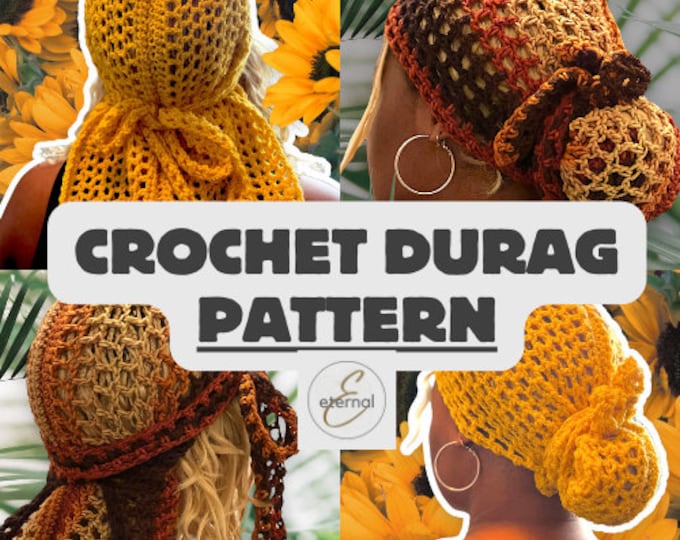 Crochet Durag/headwrap Pattern - Etsy