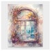 12 JPG Floral Windows Digital Download Floral Window Art for - Etsy