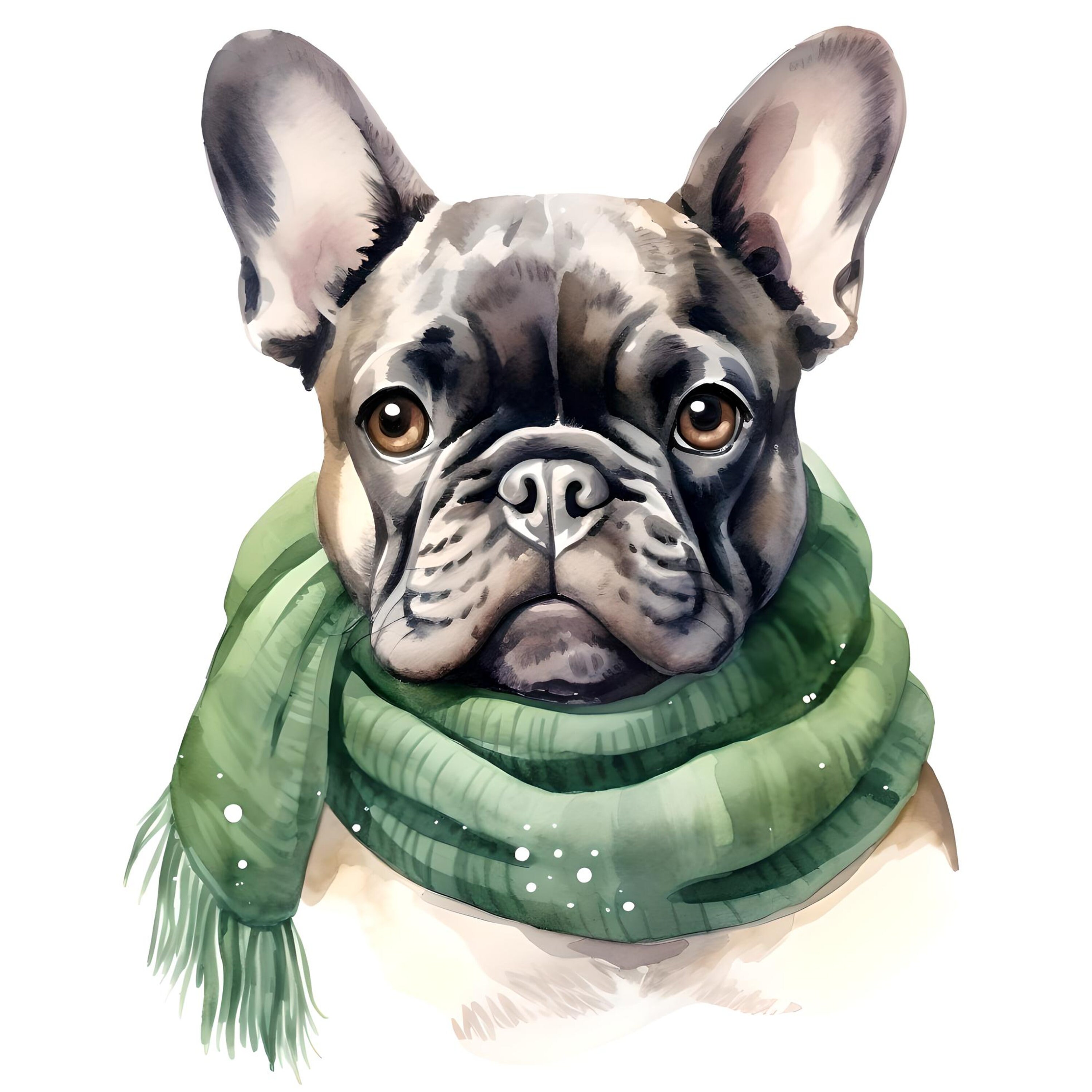 55 Winter Dog Watercolor Clipart Bundle 55 JPG Files and 9 - Etsy