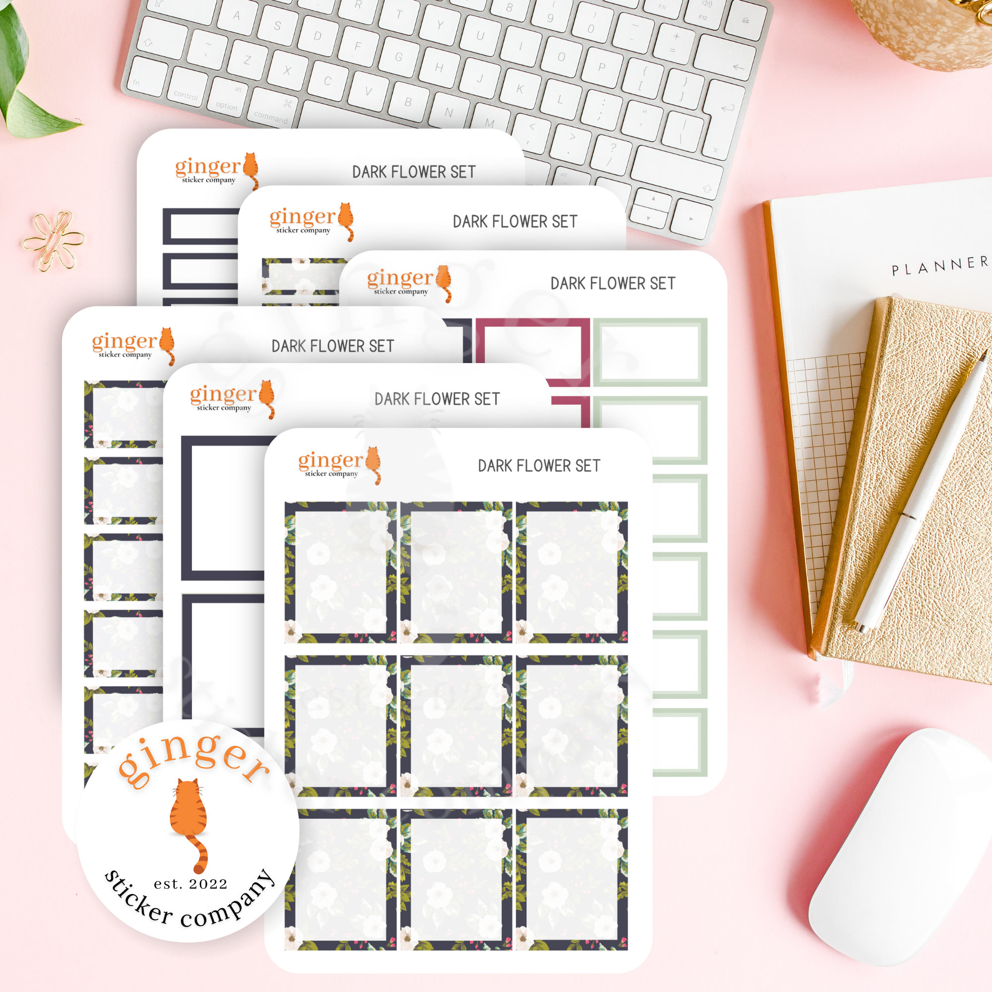 Paper & Party Supplies Stickers, Labels & Tags Quarter Size Boxes Mini ...