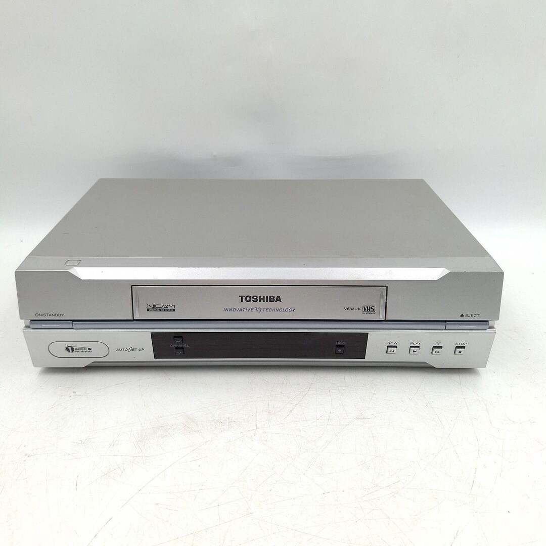 Toshiba V633UK VHS VCR Video Cassette Recorder Silver FAULTY - Etsy