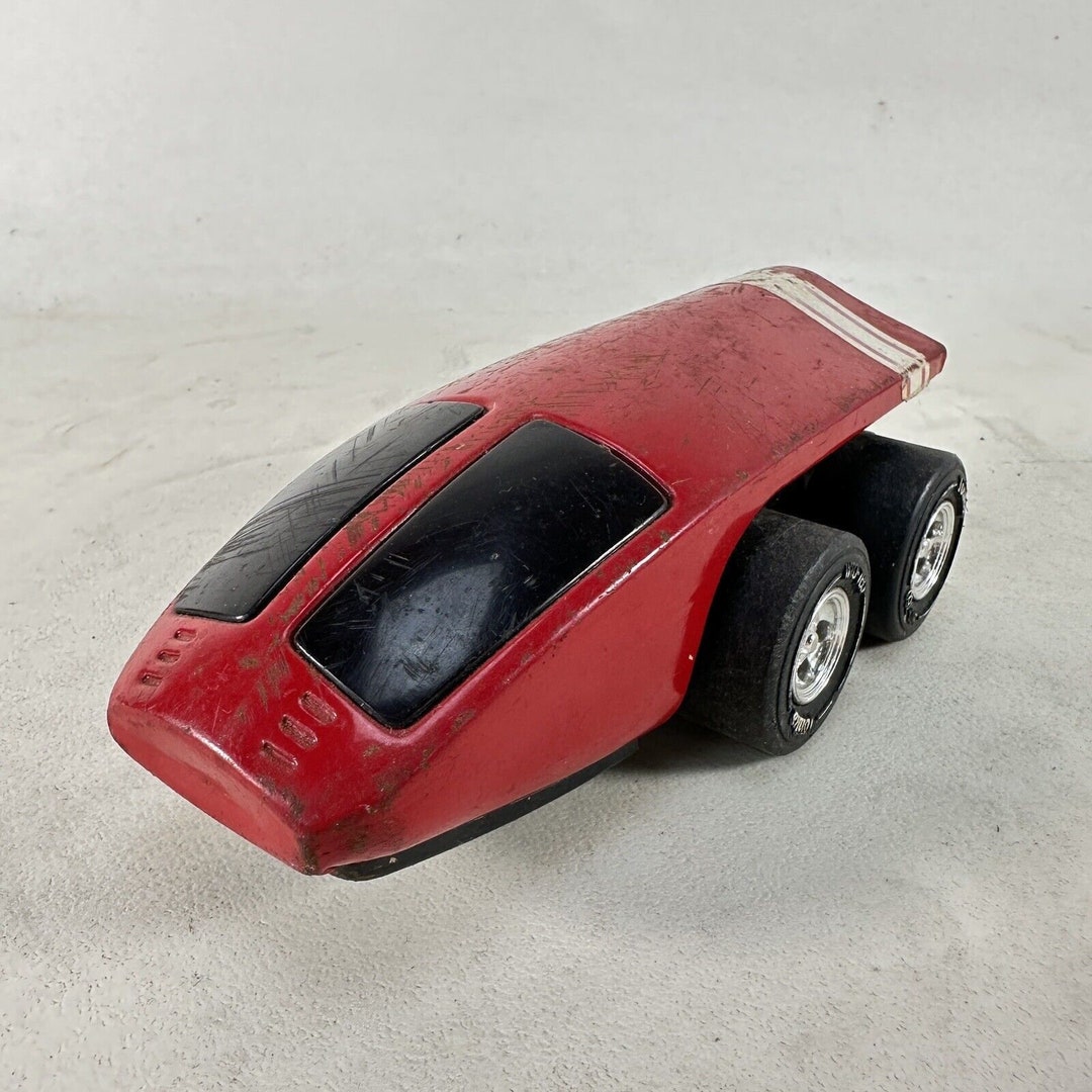 Tonka Red Rocket 1970s 6.5 Pressed Steel Toy Rare Made in Japan Vintage ...
