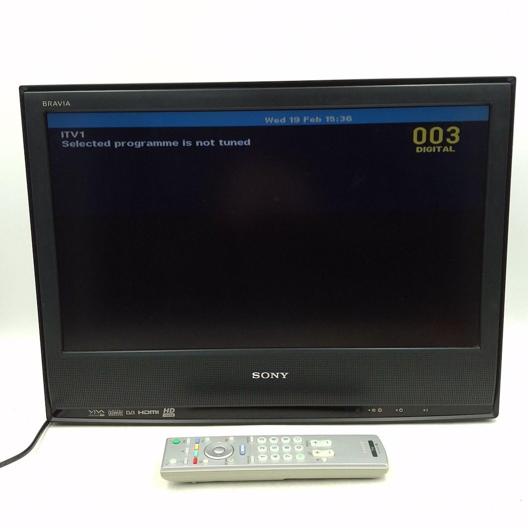 Retro Gaming Tv 20” Sony Bravia Kdl-20s2030 Lcd HDMI Scart RCA No Stand ...