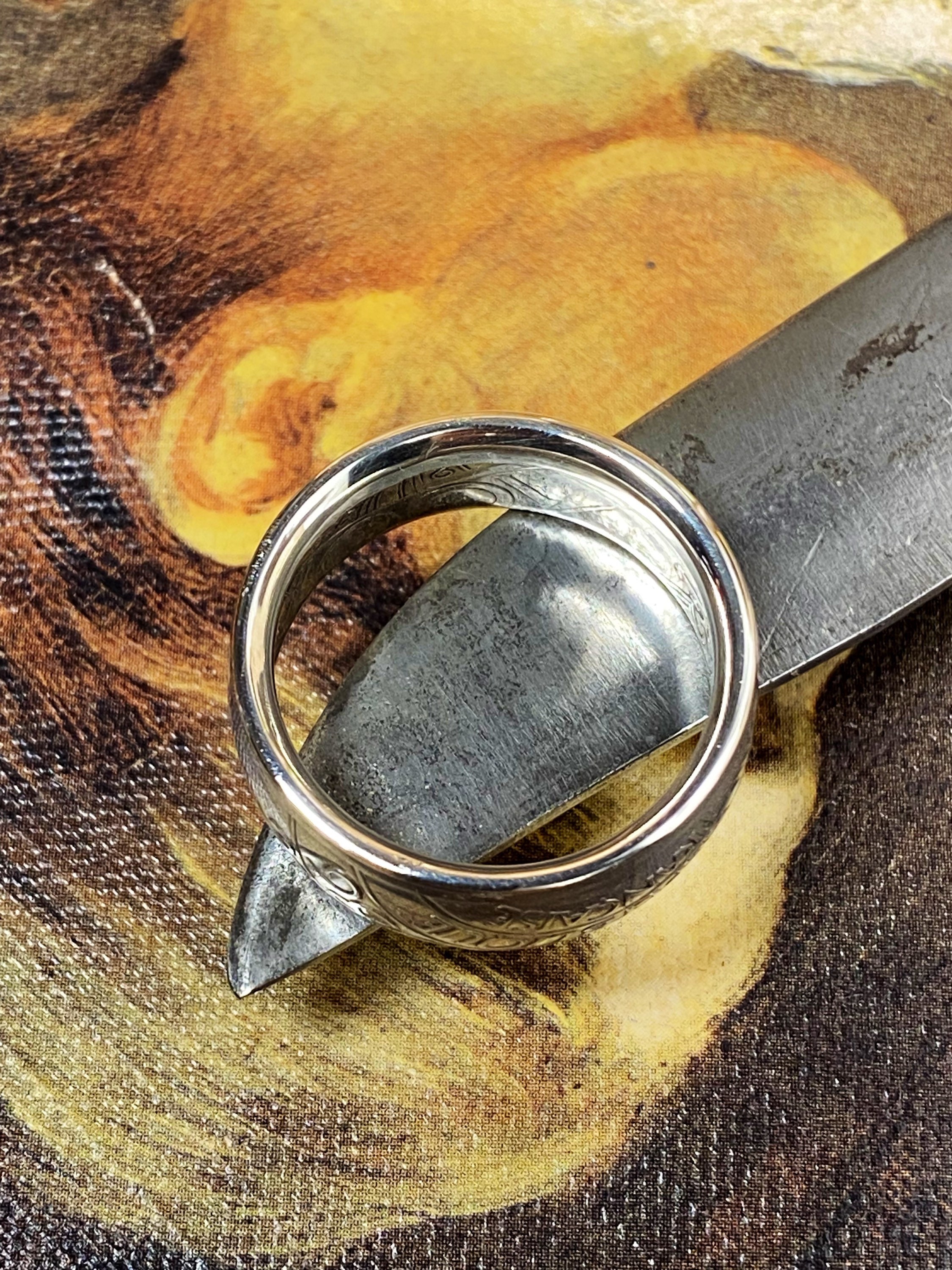 Ring 100 Francs Statue of Liberty 1986 SILVER 900 Pre-order France ...