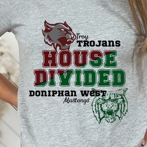 House Divided Svg Template - Etsy