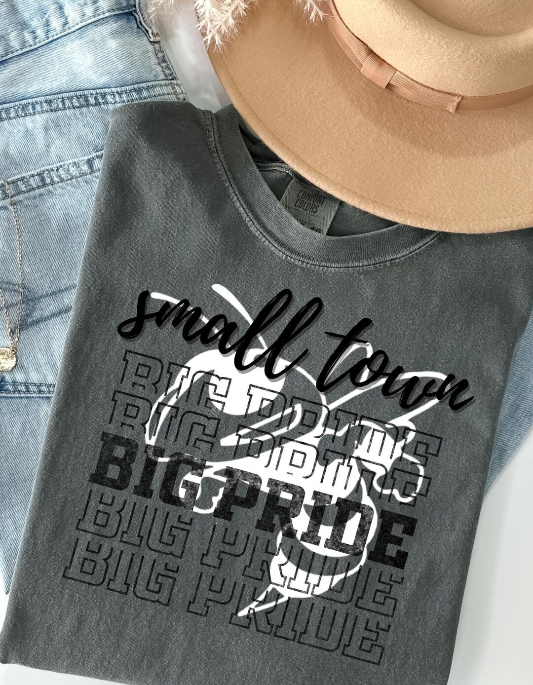 Small Town, Big Pride | Hornet Country | Screen Print | PNG | Digital ...