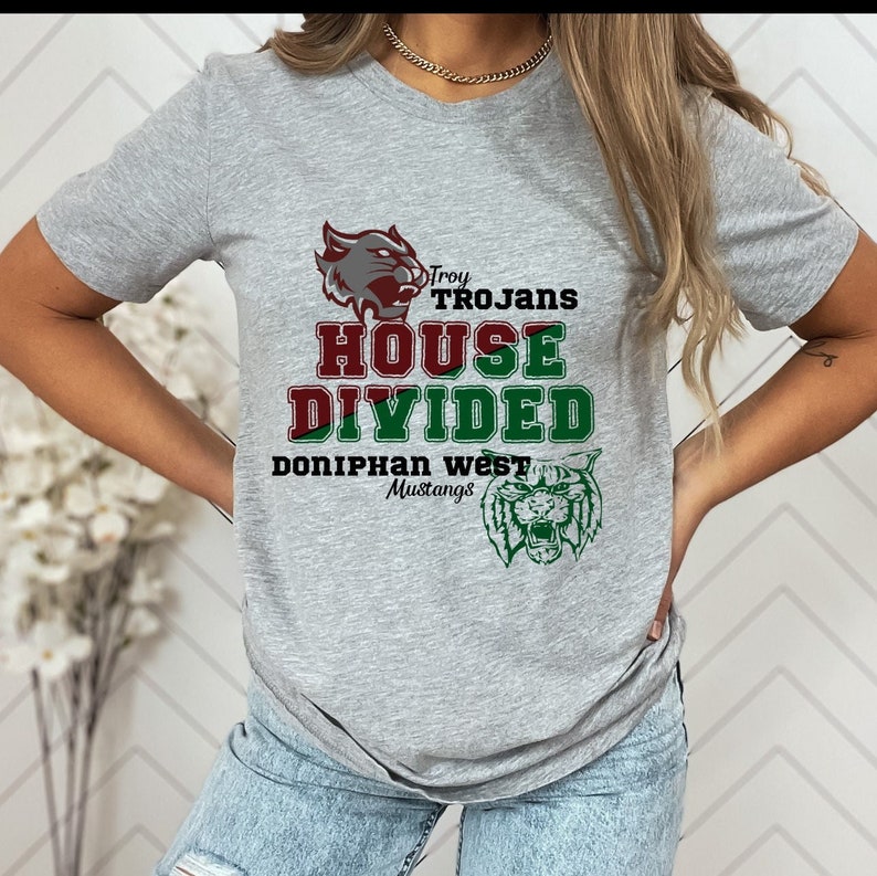 Custom | Personalized | House Divided | Mascot | Family | Sports ...