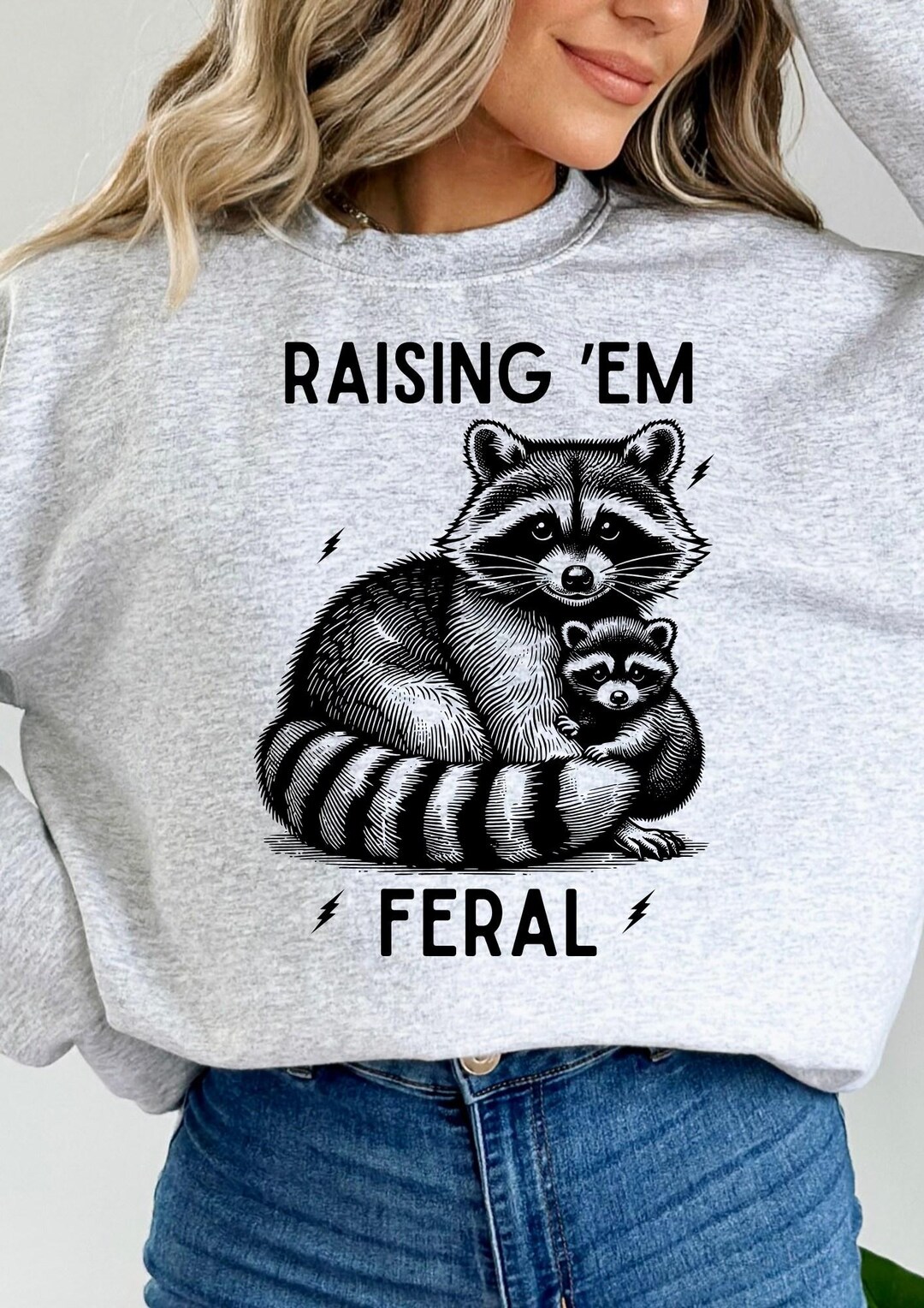 Raising 'em Feral | Unhinged & Feral | SVG | PNG | Digital Design - Etsy