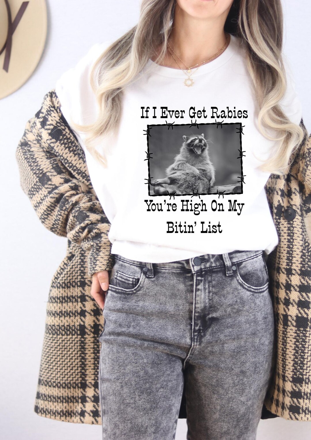 Bitin' List | Western | If I Ever Get Rabies | PNG | Digital Download ...