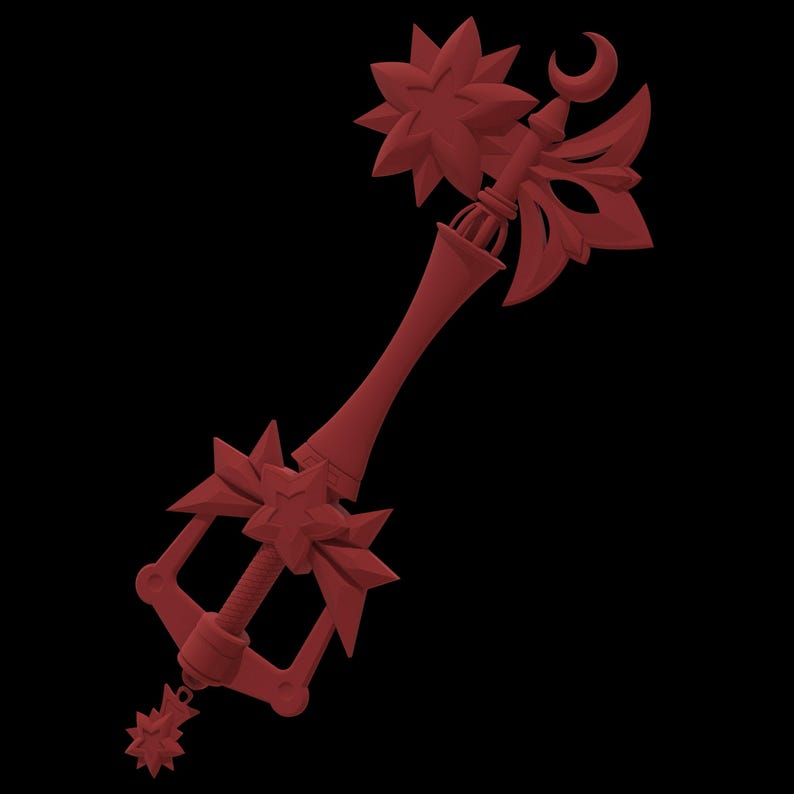 Starlight Upgrade 3 Keyblade - Kingdom Hearts | Digital Files - Etsy