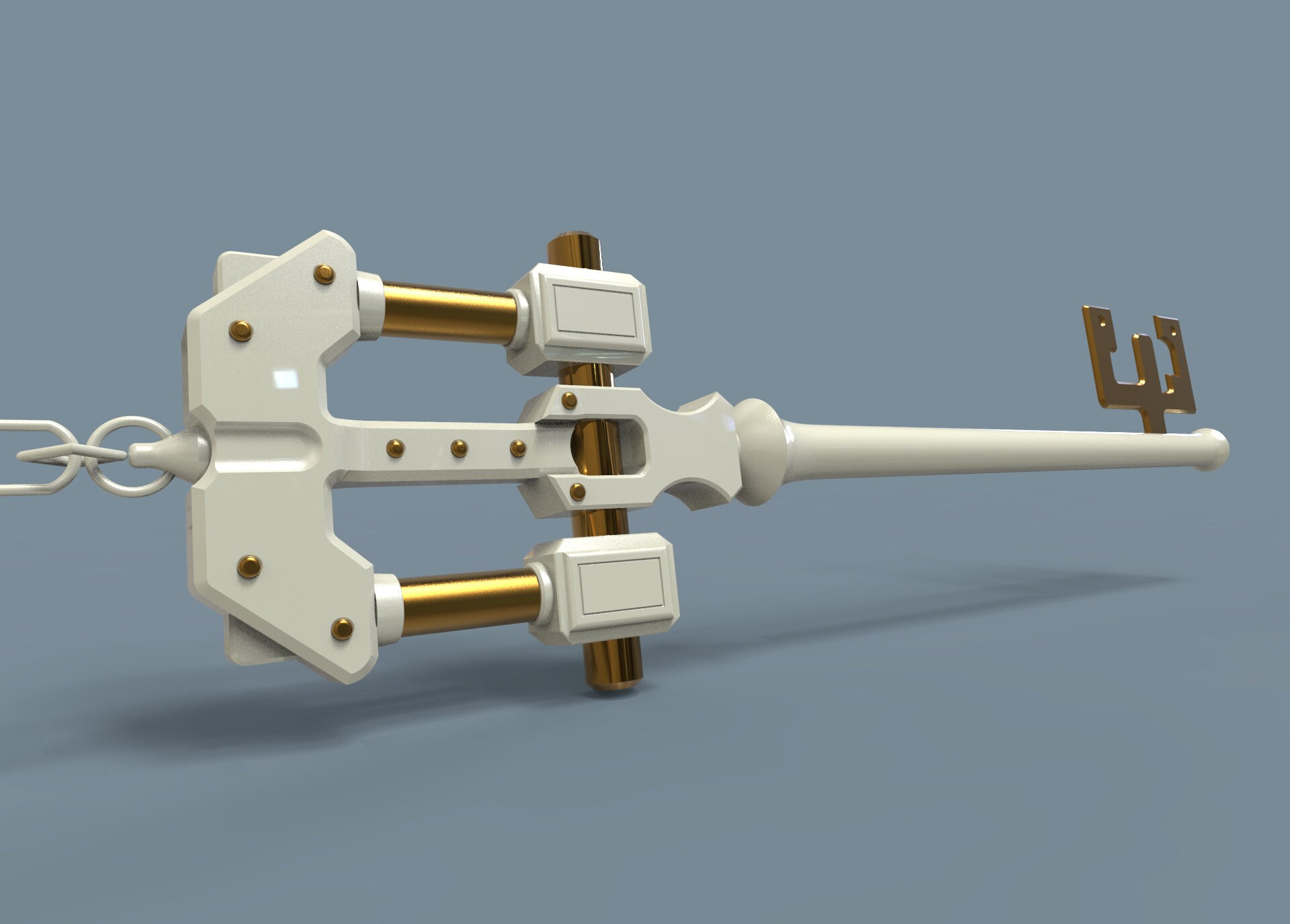 Master Defender Keyblade Kingdom Hearts Printed Version - Etsy