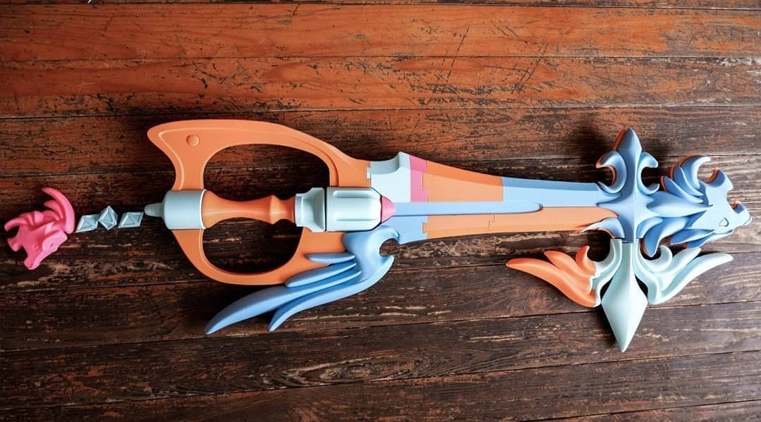 Sleeping Lion Upgraded Keyblade Kingdom Hearts Printed - Etsy