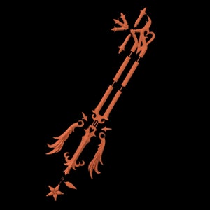 Oathkeeper Keyblade - Kingdom Hearts | Digital Files - Etsy
