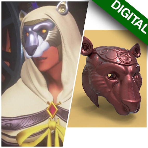 Foreteller Aced Mask Kingdom Hearts Digital Files | Etsy