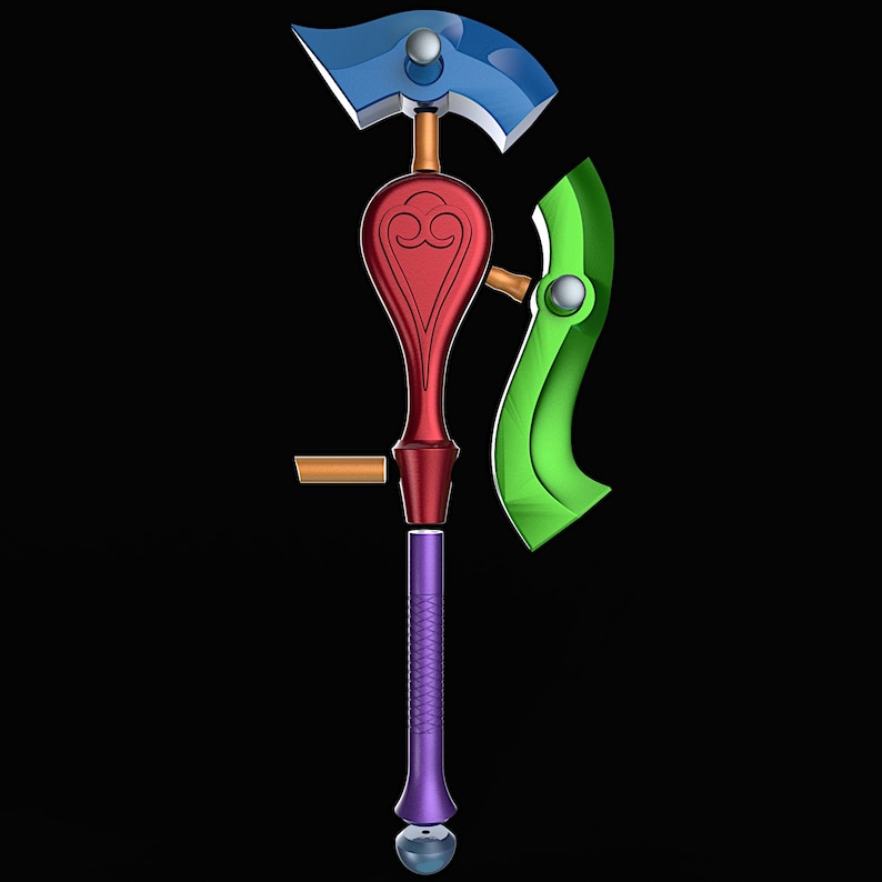 Aeleus' Axe Kingdom Hearts Digital File - Etsy
