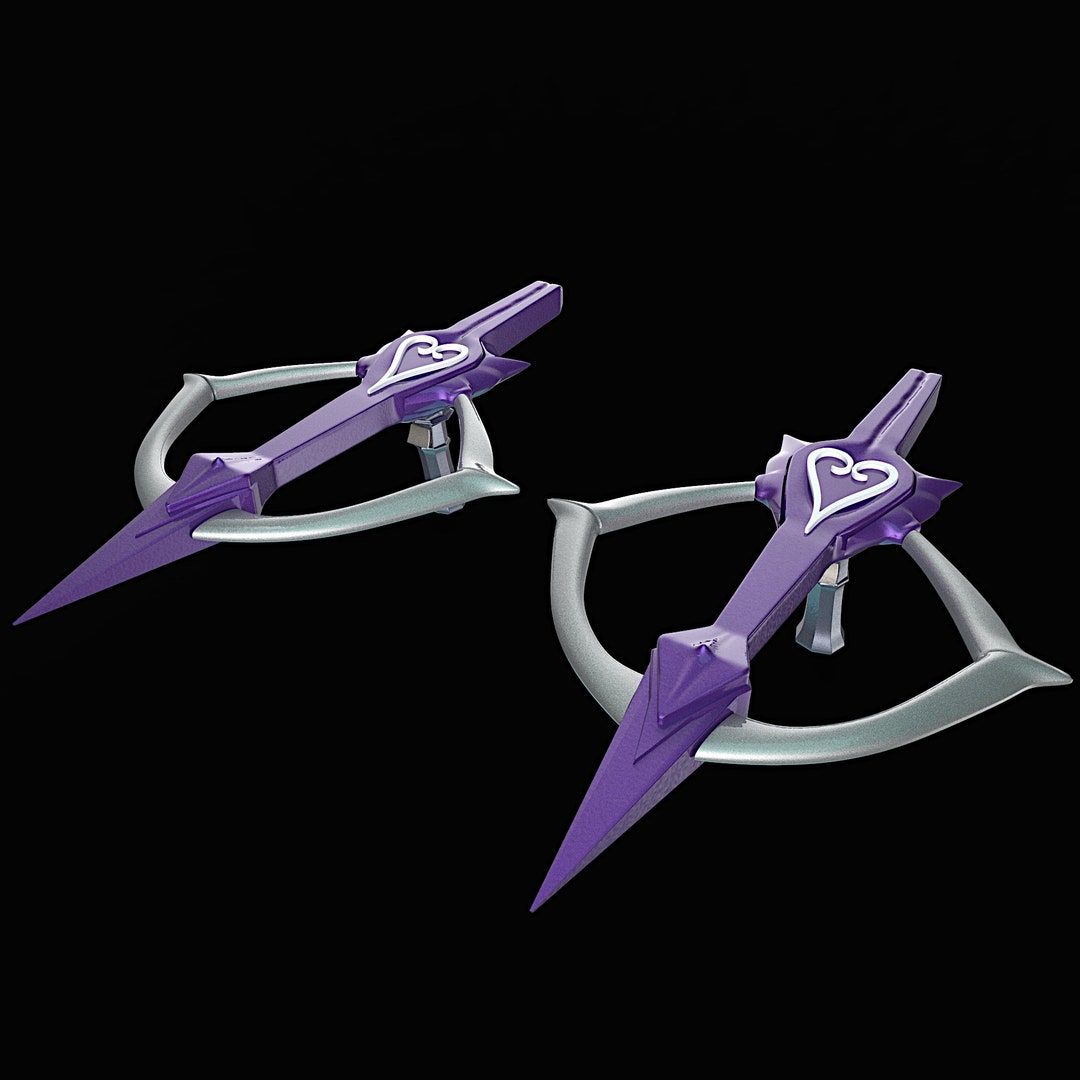 Braig's Arrow Gun - Kingdom Hearts | Digital Files - Etsy