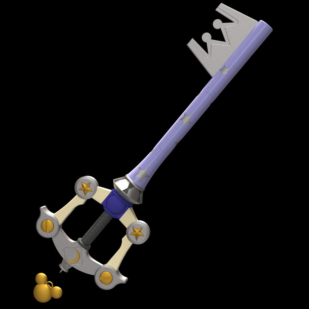 Star Cluster Keyblade - Kingdom Hearts | Digital Files - Etsy