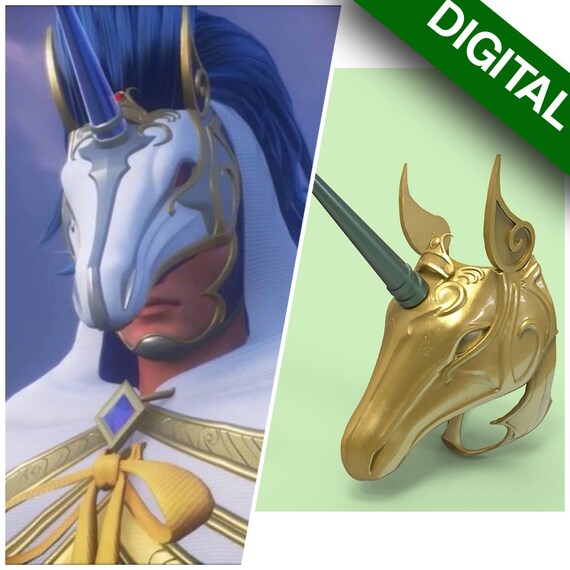 Foreteller Ira Mask Kingdom Hearts Digital Files - Etsy