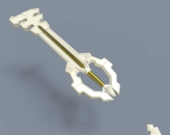 Oathkeeper Keyblade Kingdom Hearts Printed Version - Etsy