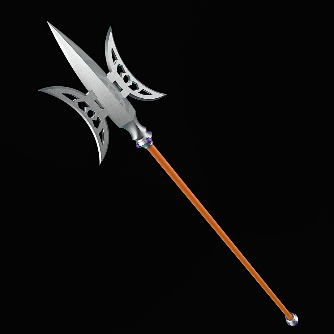 Kimahri Ronzo Lance - Final Fantasy X | Digital Files - Etsy