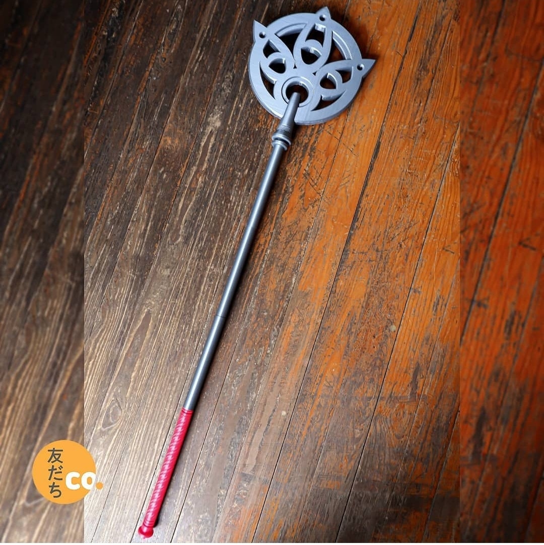 Yuna Staff Final Fantasy X Printed Version - Etsy