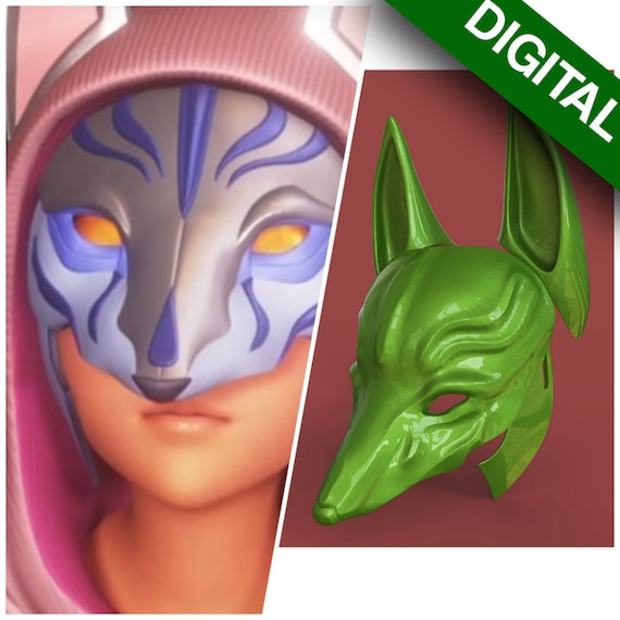 Foreteller Ava Mask Kingdom Hearts Digital Files - Etsy
