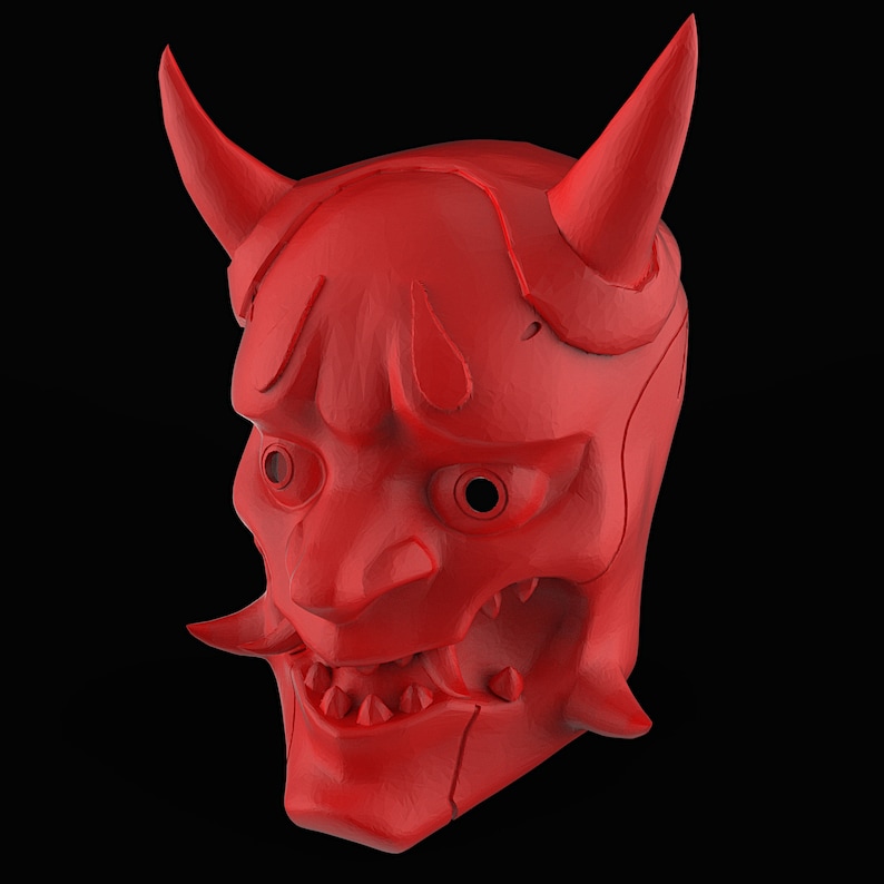 Oni Genji Mask - Overwatch | Digital Files - Etsy