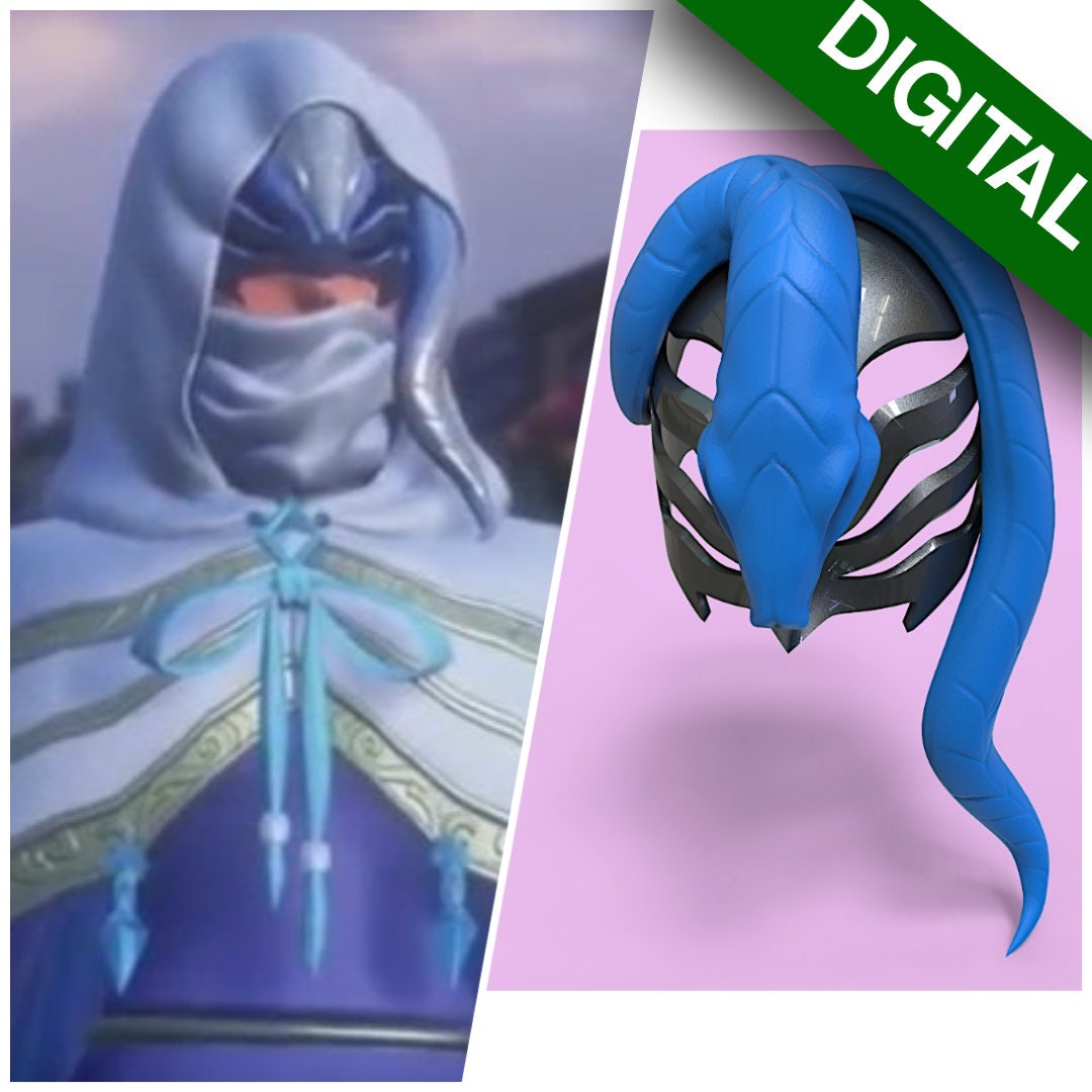 Foreteller Invi Mask Kingdom Hearts Digital Files - Etsy