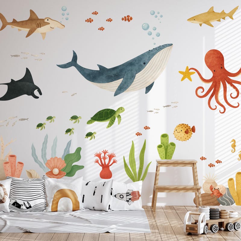 Ocean Themes Wall Decor - Etsy