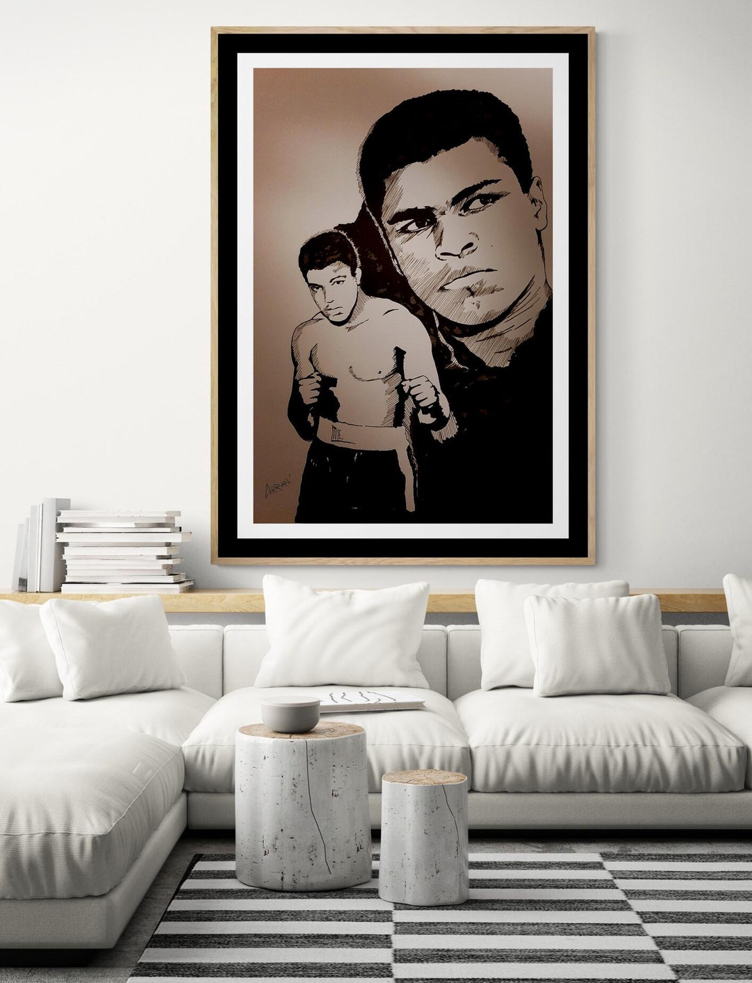 Muhammed Ali Digital Download, Muhammed Ali Art Print, Downloadable Art ...