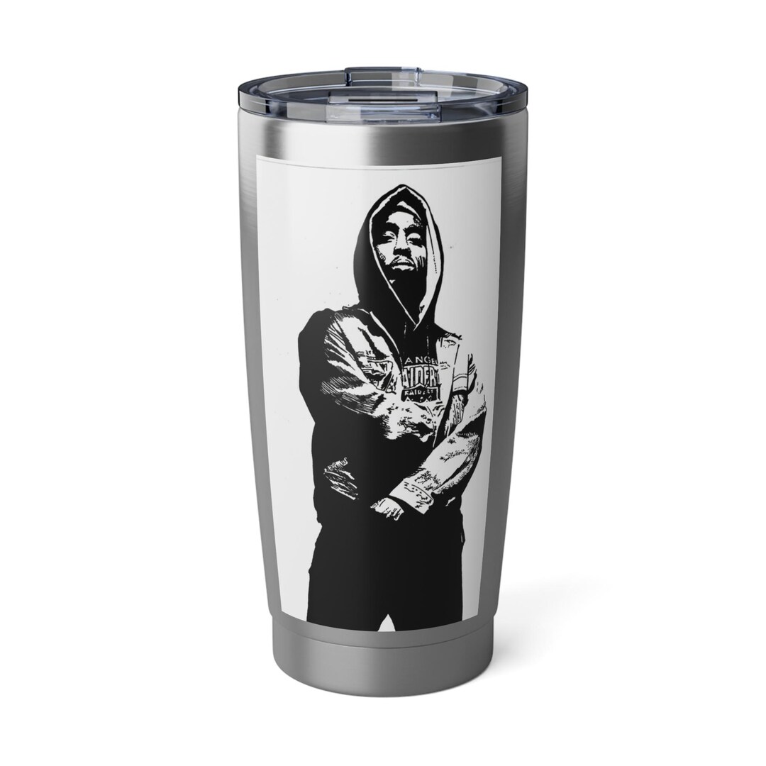 Tupac Shakur 20oz Tumbler, Tupac Shakur Travel Mug, 2pac Travel Mug ...