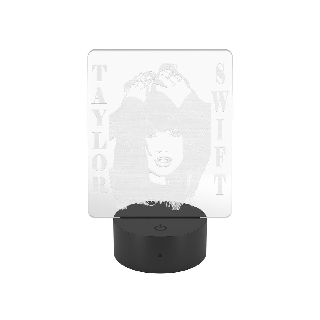 Taylor Swift LED Acrylic Sign Gift Original Art, Hand Drawn, Hand Made ...